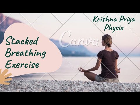 Stacked breathing exercise - YouTube