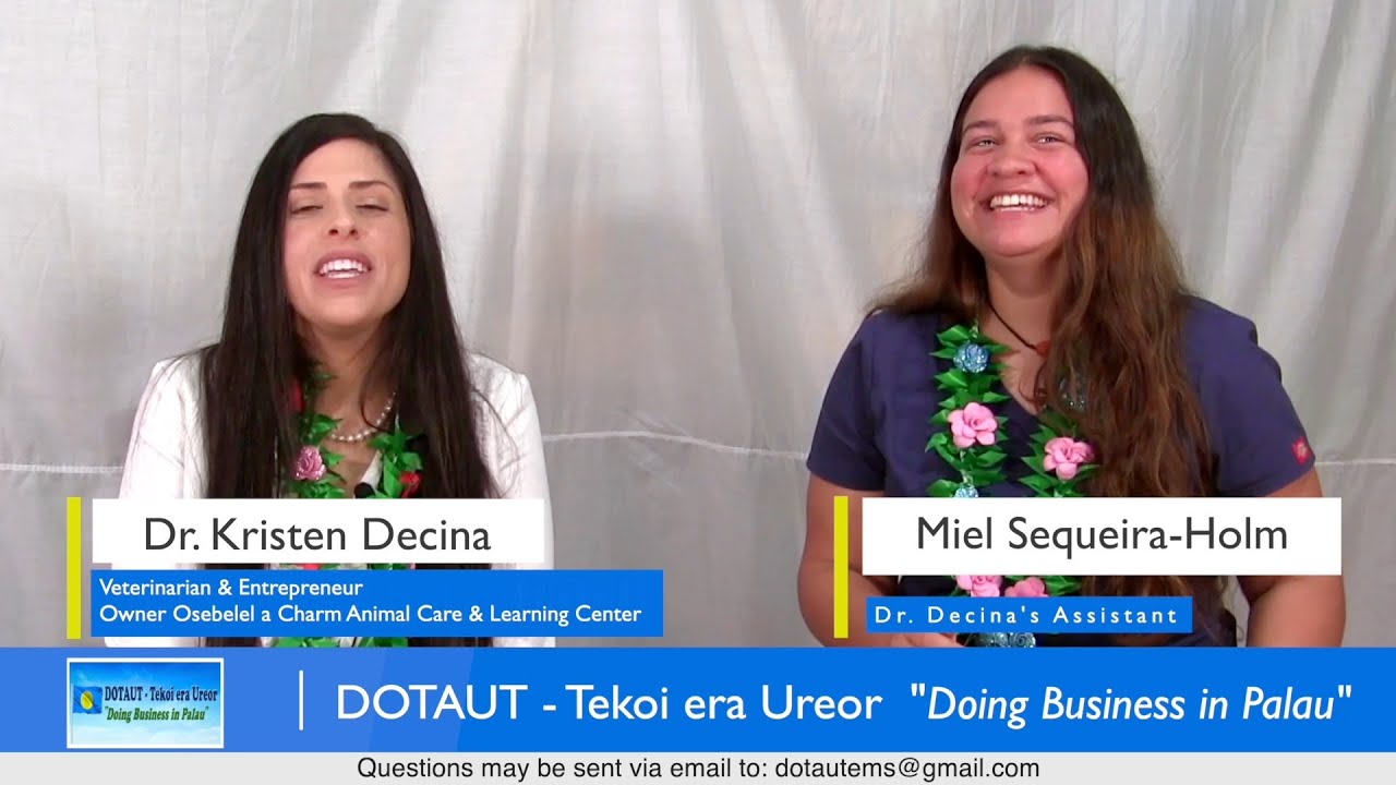 DOTAUT - Tekoi era Ureor with Dr. Kristen Decina & Ms. Mie Sequeira ...