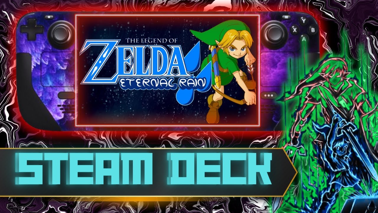 ZELDA ETERNAL RAIN (STEAM DECK) PC port - YouTube
