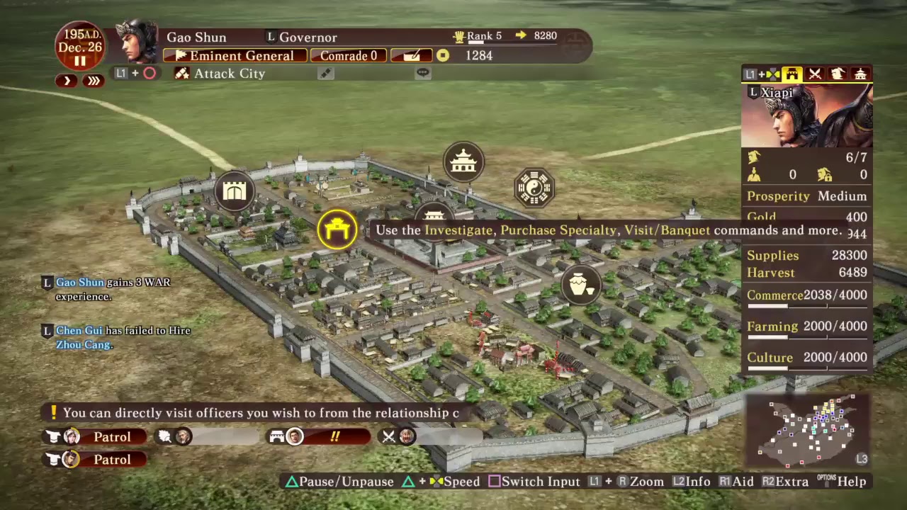 Rotk 13 Fame & strategy - part 4 wounded - YouTube