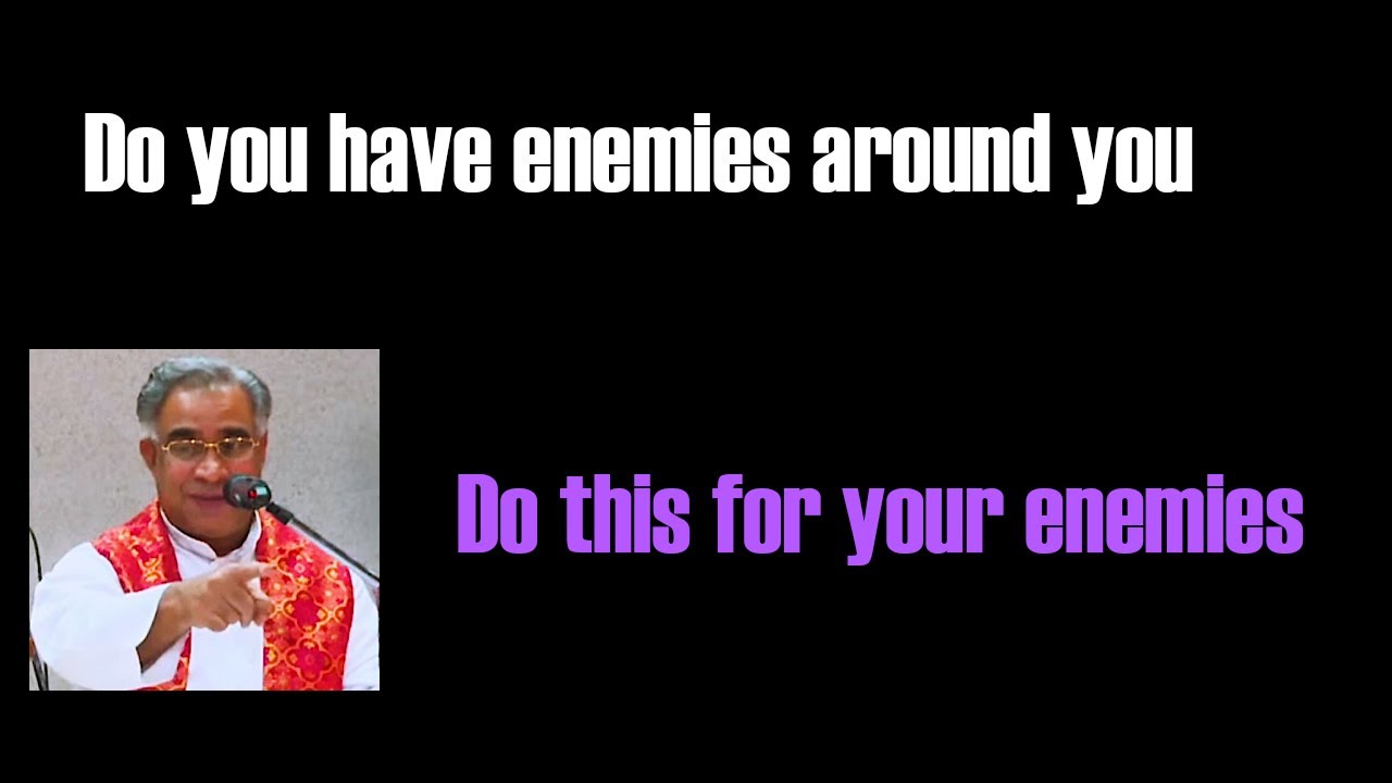 Strike them with blindness | Conquer your enemies | Fr. Jose ...