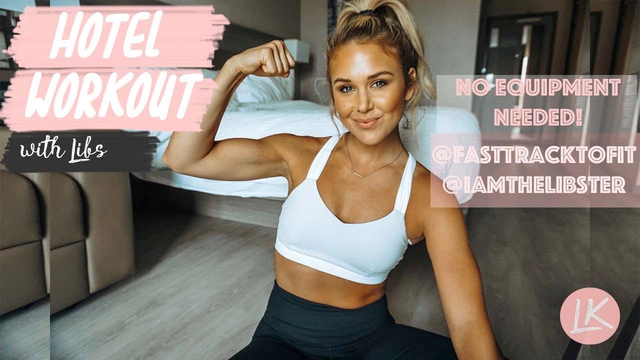 NO EQUIPMENT HOTEL HIIT WORKOUT - YouTube