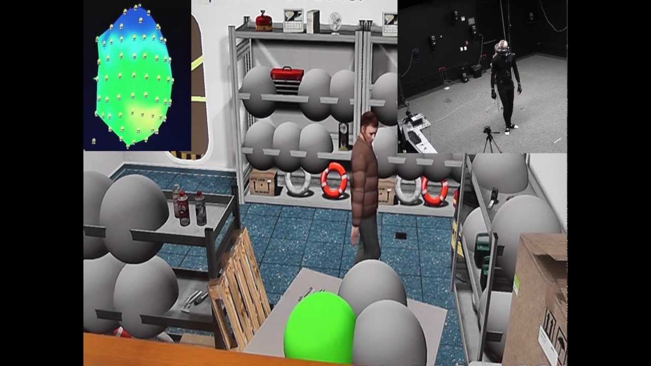 Roomexplorer - Spatial maps in the human brain during exploration - YouTube