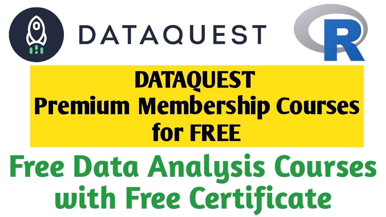 Dataquest free certificate courses | Data analysis free online courses ...