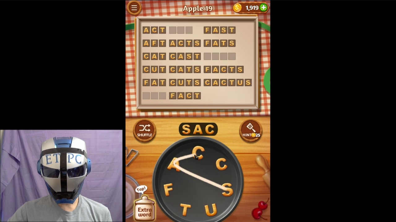 WORD COOKIES APPLE 19 SOLVED - YouTube