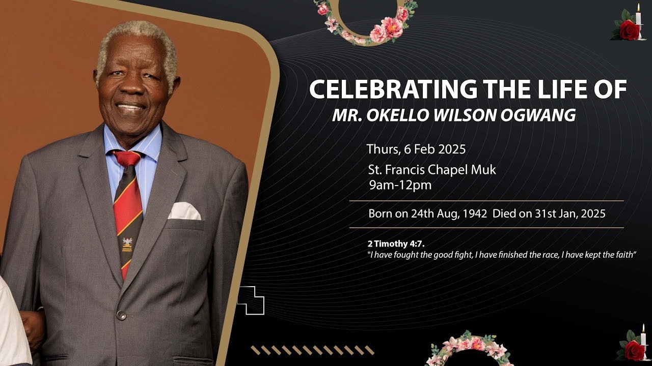FUNERAL SERVICE |Mr. Okello Wilson Ogwang| 06.02.2025 - YouTube