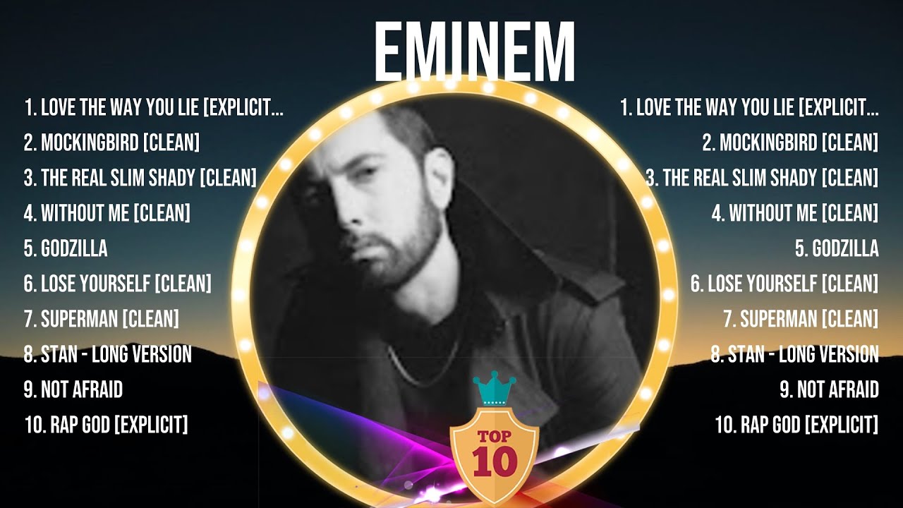 E M I N E M Full Album 📀 New Playlist 📀 Popular Songs - YouTube