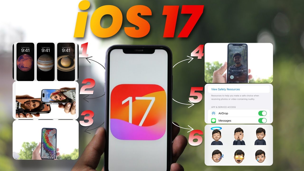 iOS 17 25+ Standout Features | What's New In iOS 17 beta ? - YouTube