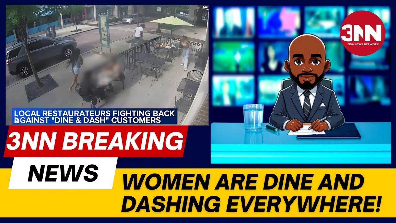 Women are DINE AND DASHING EVERYWHERE! - YouTube