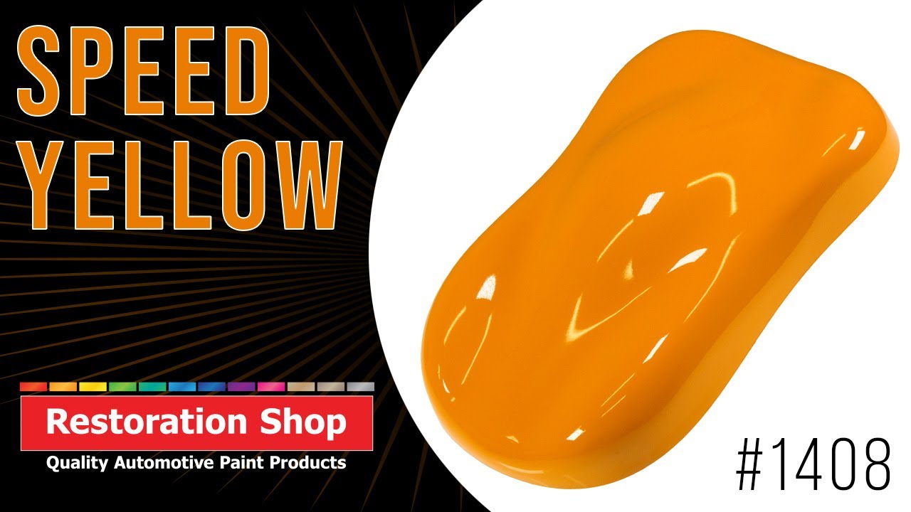 Restoration Shop | #1408 - Speed Yellow - YouTube