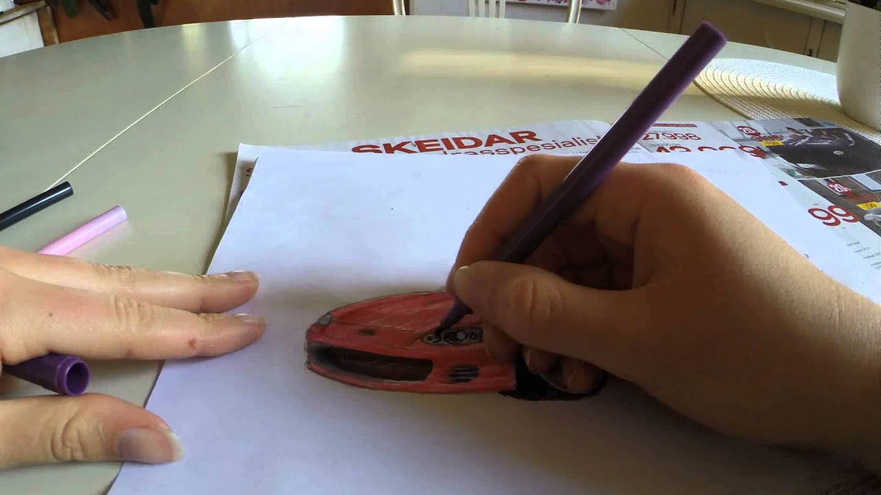 iDraw: How to draw a Mazda MX5 - YouTube