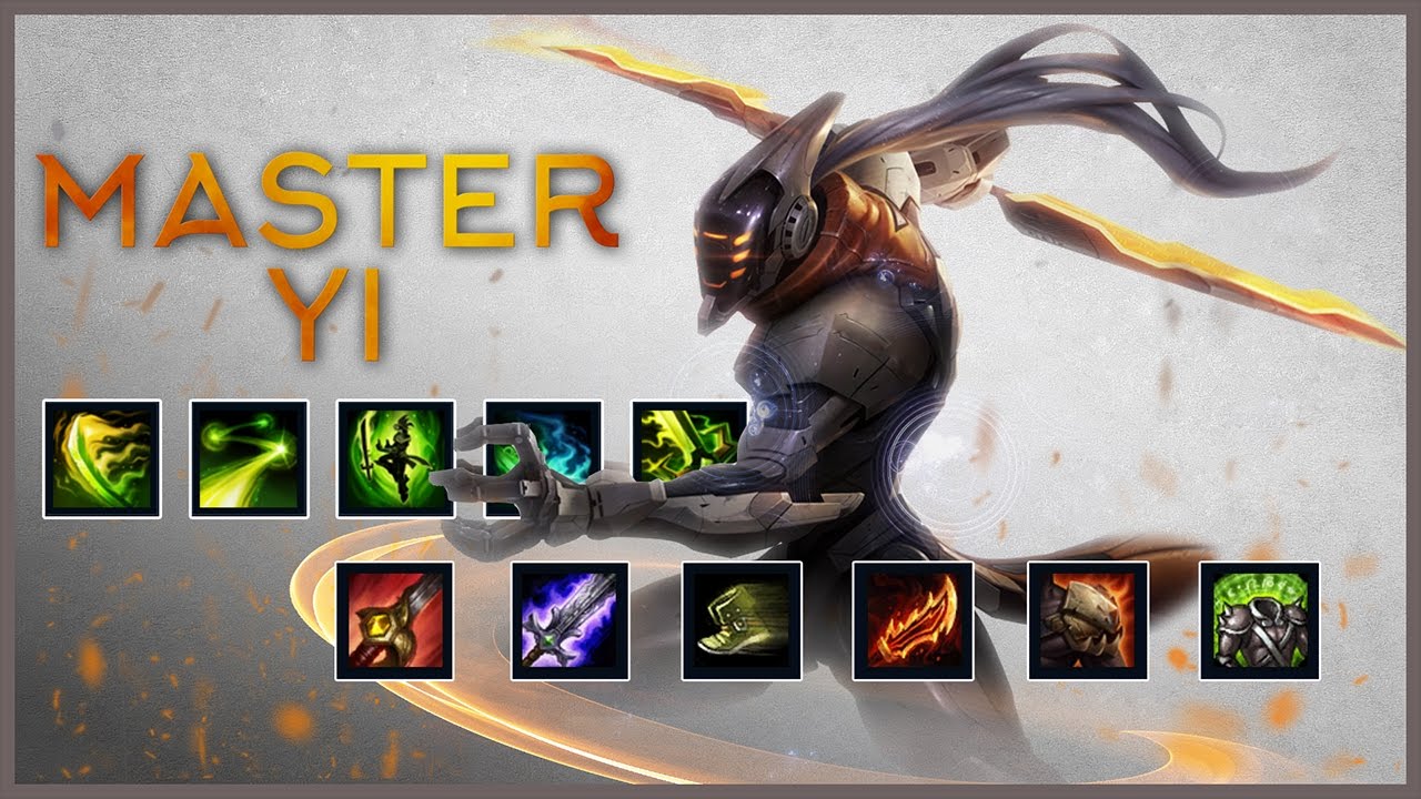 Master Yi Montage #1 - Best Master Yi Plays by Kr Master Yi | League of ...