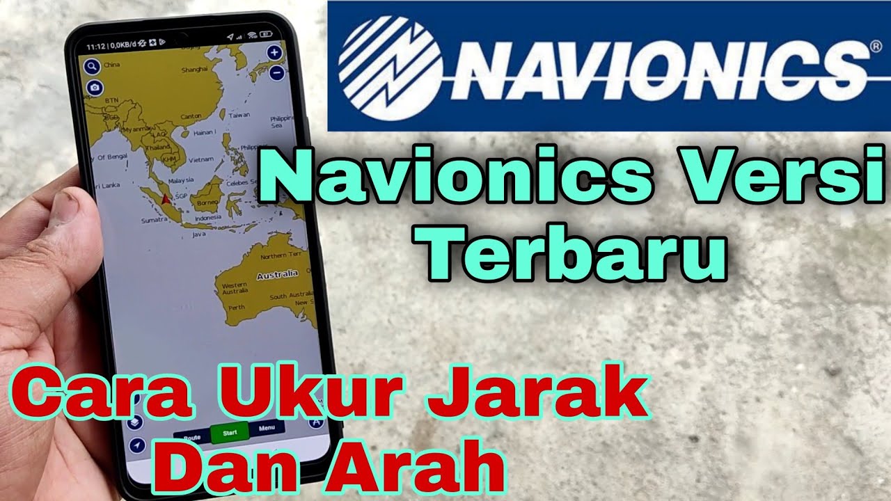 Navionics Boating HD Tutorial Mengukur Jarak Dan Arah Di Aplikasi ...