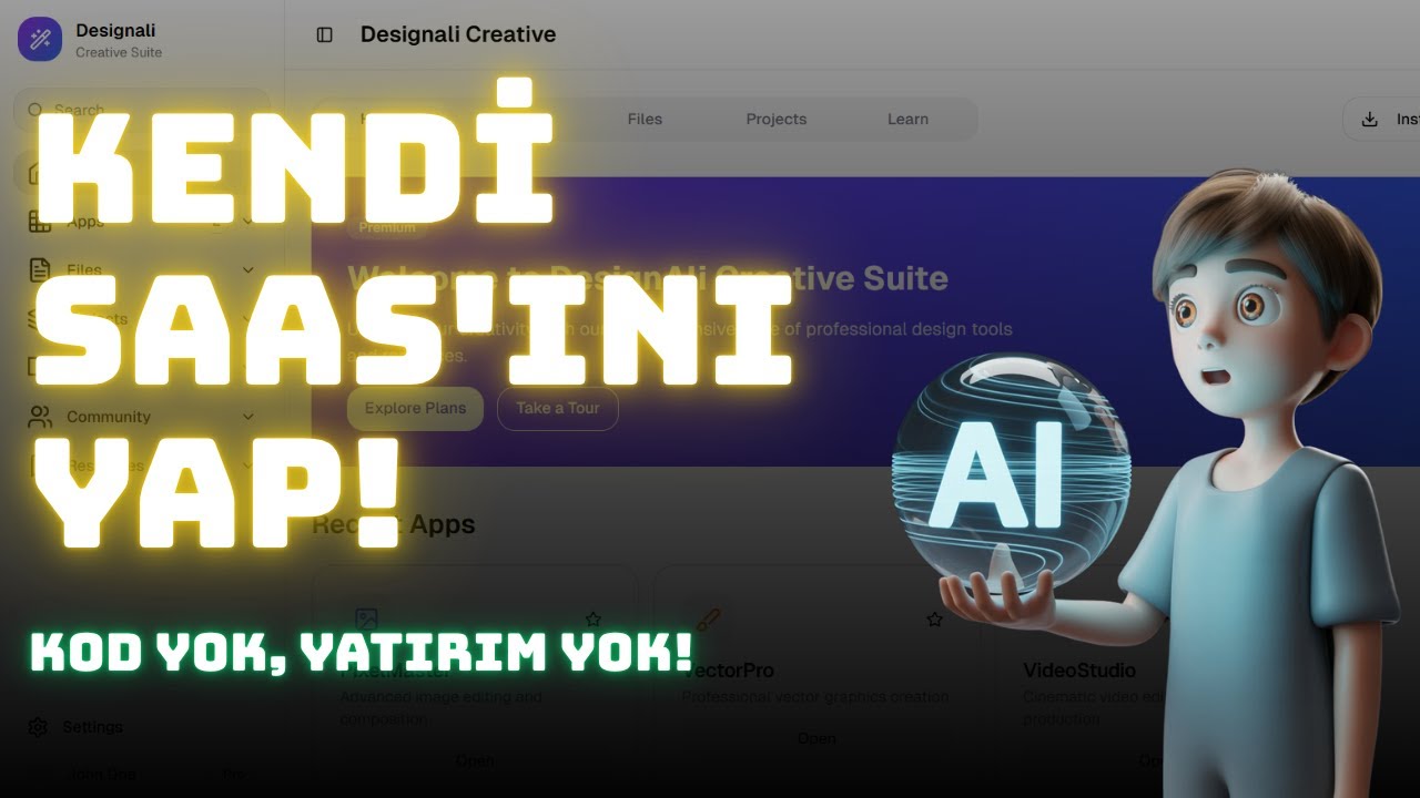 Sıfırdan Kendi SaaS Uygulamanı Yap ve Sat! (Kod Bilmene Gerek Yok ...