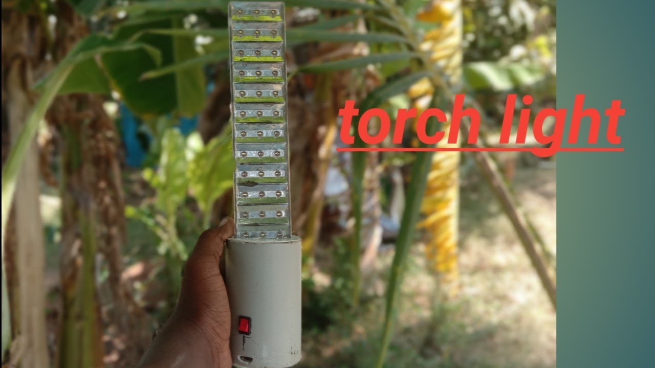 How To Make Mini Torch Light PVC Pipe - YouTube