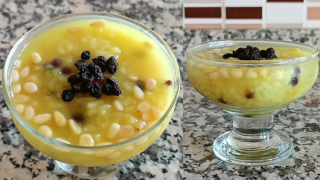 TÜRK MUTFAĞININ GELENEKSEL TATLISI ZERDE NASIL YAPILIR? 💯 #tatlı - YouTube