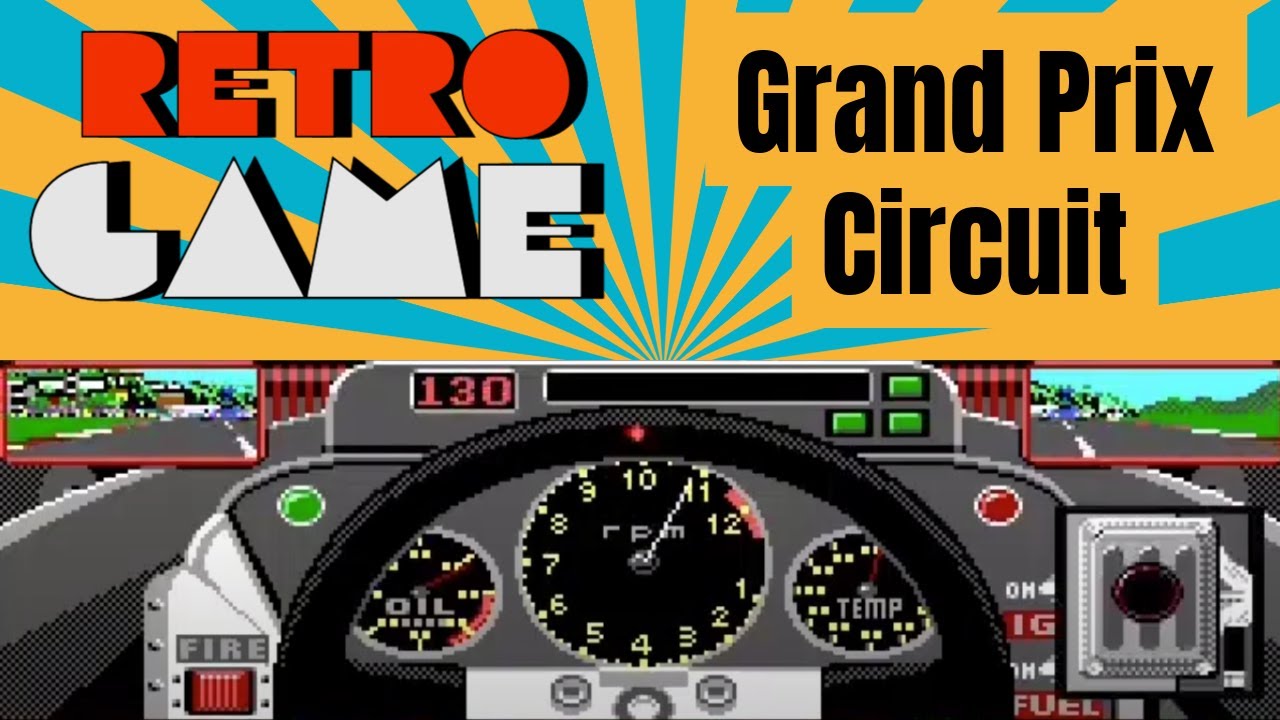 Grand Prix Circuit (1988) | retro gameplay | Jedeme pro vítězství ...