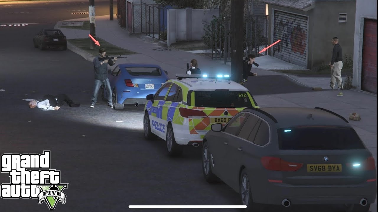 Firearm Pointed at Covert Officer - London Met Police ( GTA 5 UK LSPDFR ...