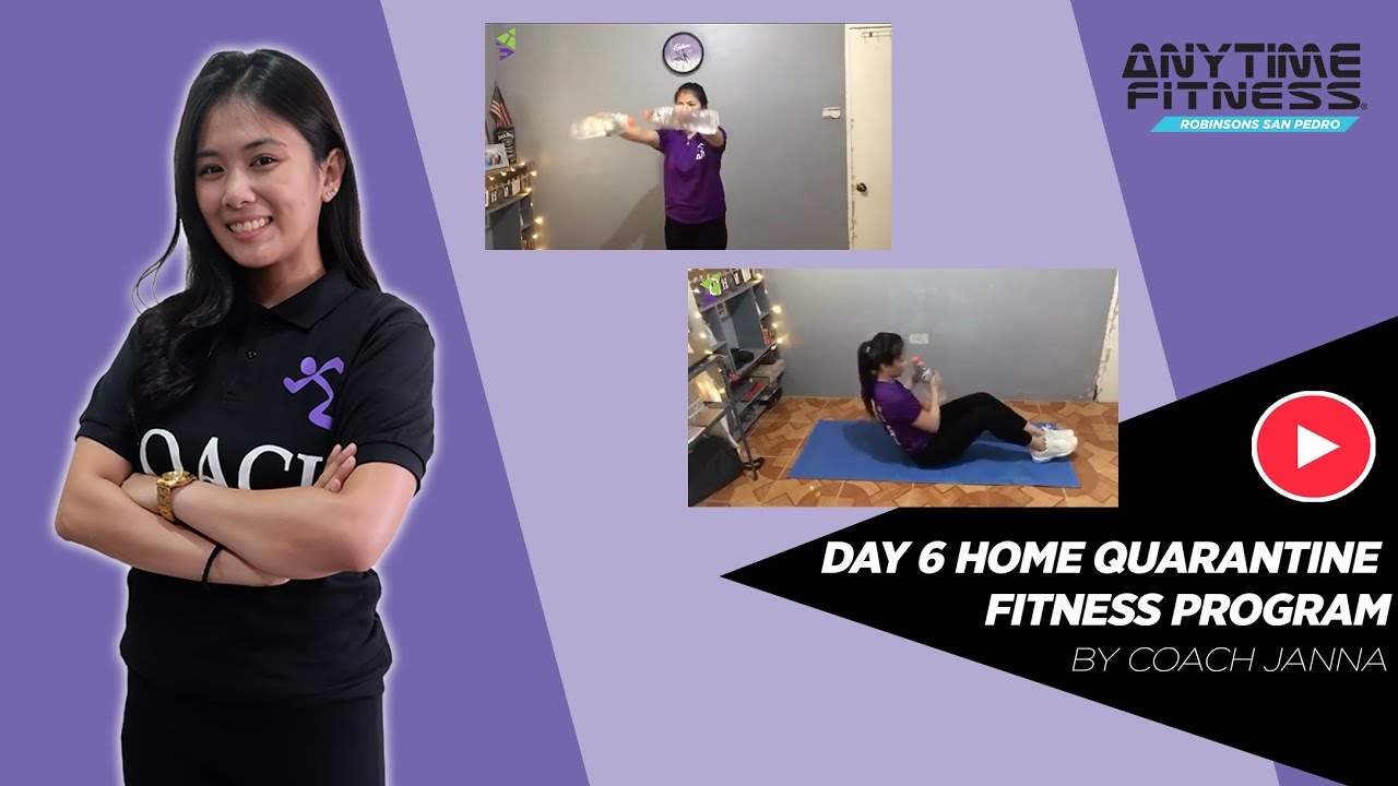 21-Day Quarantine Home Workout Challenge - Day 6 - YouTube