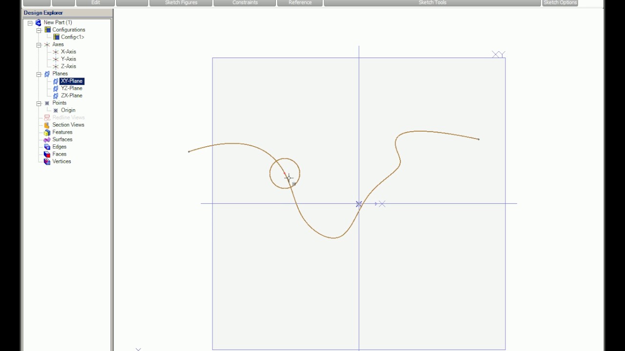 Coincident Sketch Constraints in Alibre Design (Legacy Interface) - YouTube
