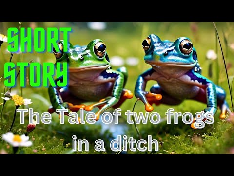 The Tale of Two Frogs in a Ditch | Short story in English | Short Moral ...