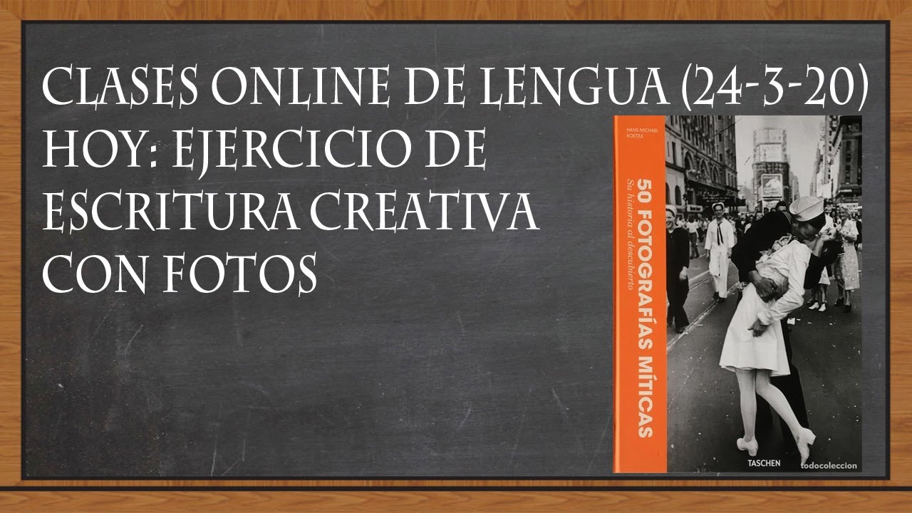 ESCRITURA CREATIVA CON FOTOS - 50 FOTOGRAFÍAS MÍTICAS (Clase online de ...
