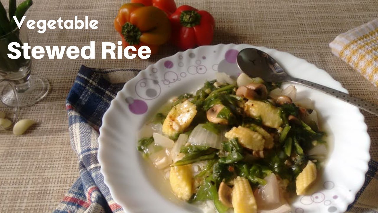 Stewed Rice Recipe | Vegetable Stewed Rice || Recipe Bangla - YouTube