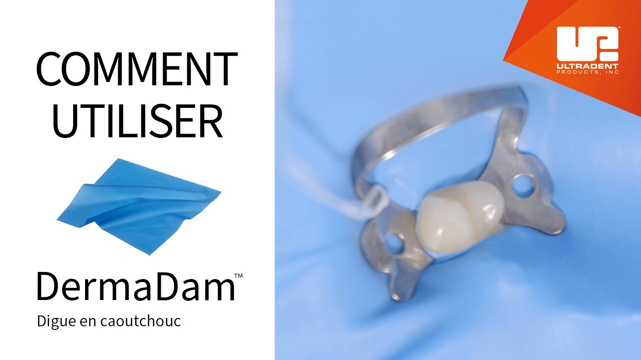 Comment utiliser la digue en caoutchouc DermaDam™ | Step-by-Step - YouTube