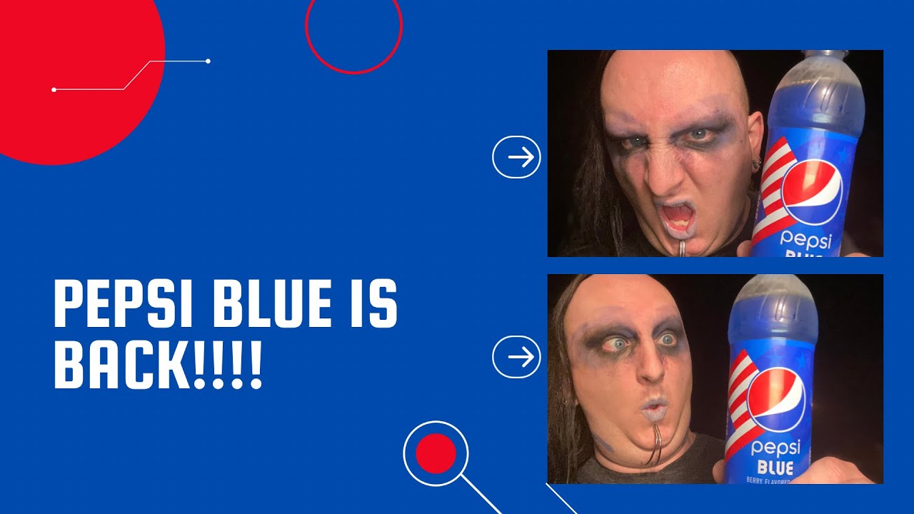 Pepsi Blue Is Back!! But Is It A Tasty Flavored Cola??? - YouTube