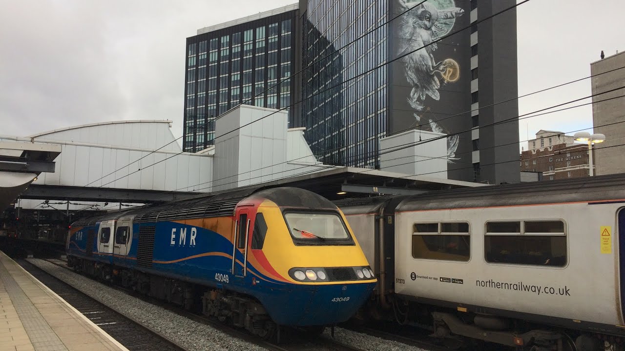 43047 & 43049 ~ 0Z10 Gascoigne Wood to Neville Hill 20/12/2020 - YouTube