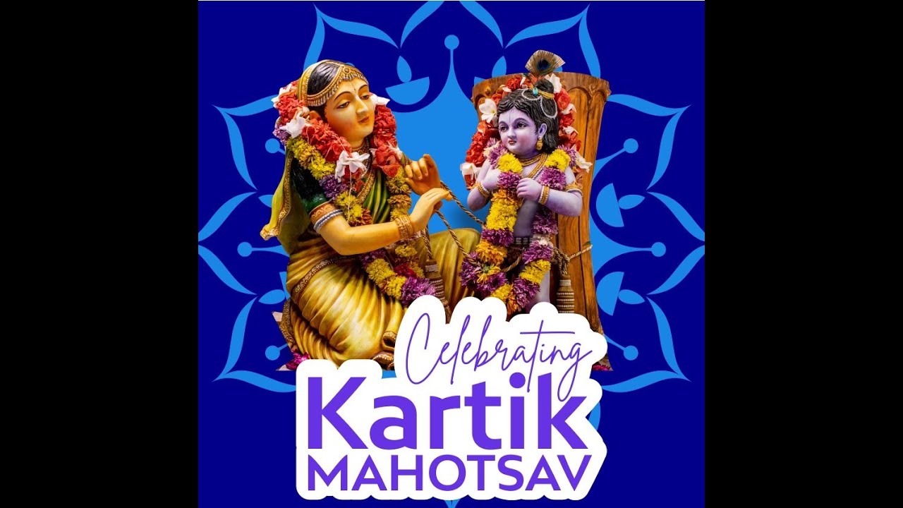 Damodarastakam | Karthik Deep Daan | 06-11-2022 | ISKCON Hyderabad ...