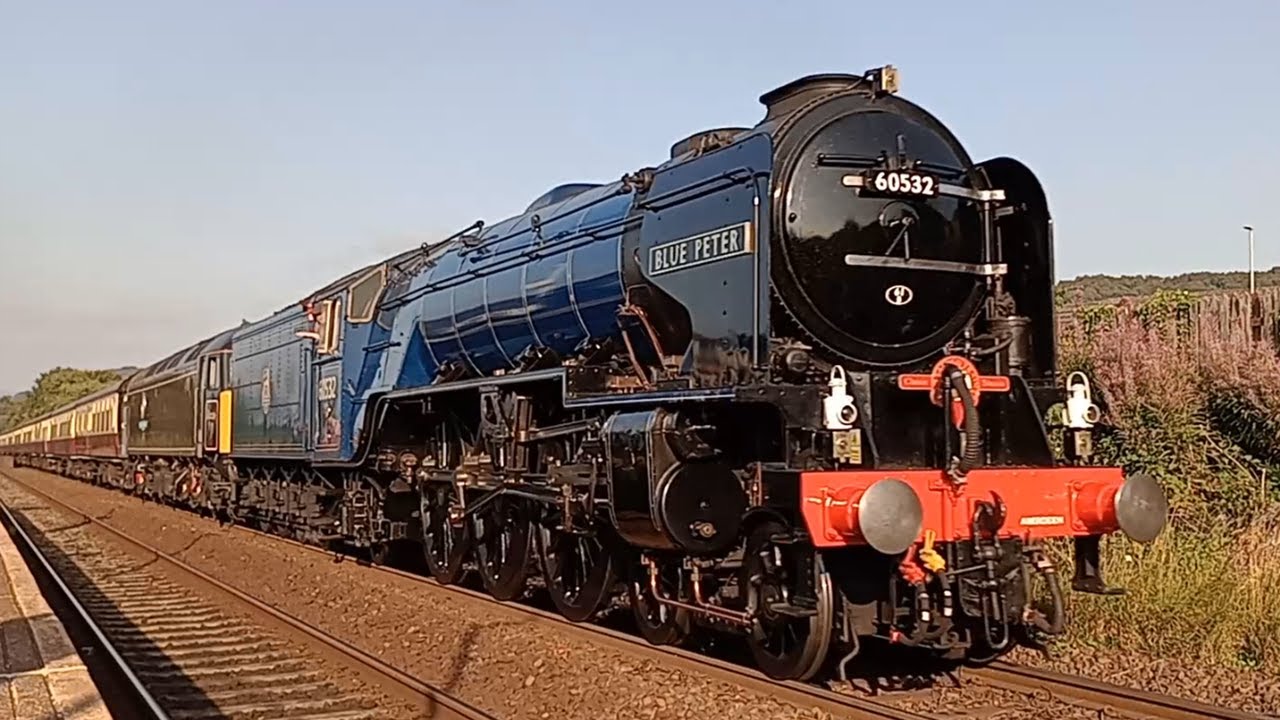 60532 'Blue Peter' - The Lakelander 16.08.2025 - YouTube