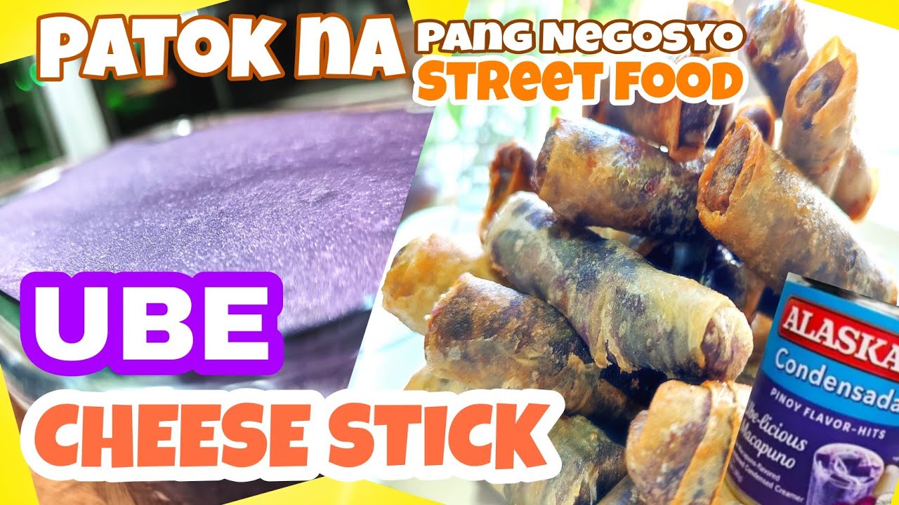 UBE CHEESE STICKS TURON | KAMOTE GAWIN PANG NEGOSYO NGAUN 2023 | STREET ...