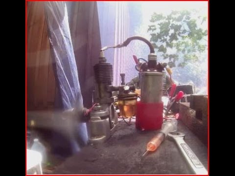 Starting and Running Brown Jr Model D Antique Ignition Engine