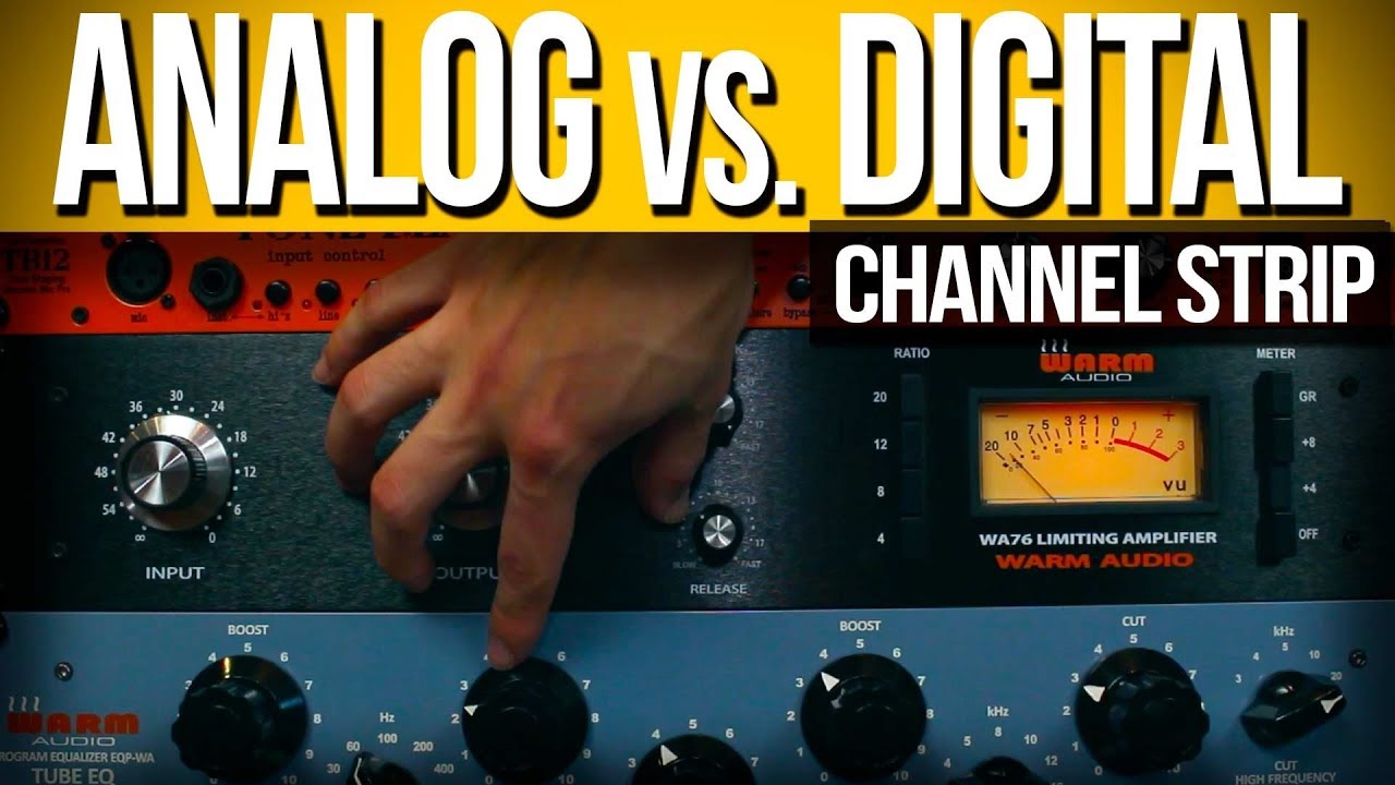 ⚔️ Procesamiento Analógico vs. Digital | Warm Audio Channel Strip - YouTube