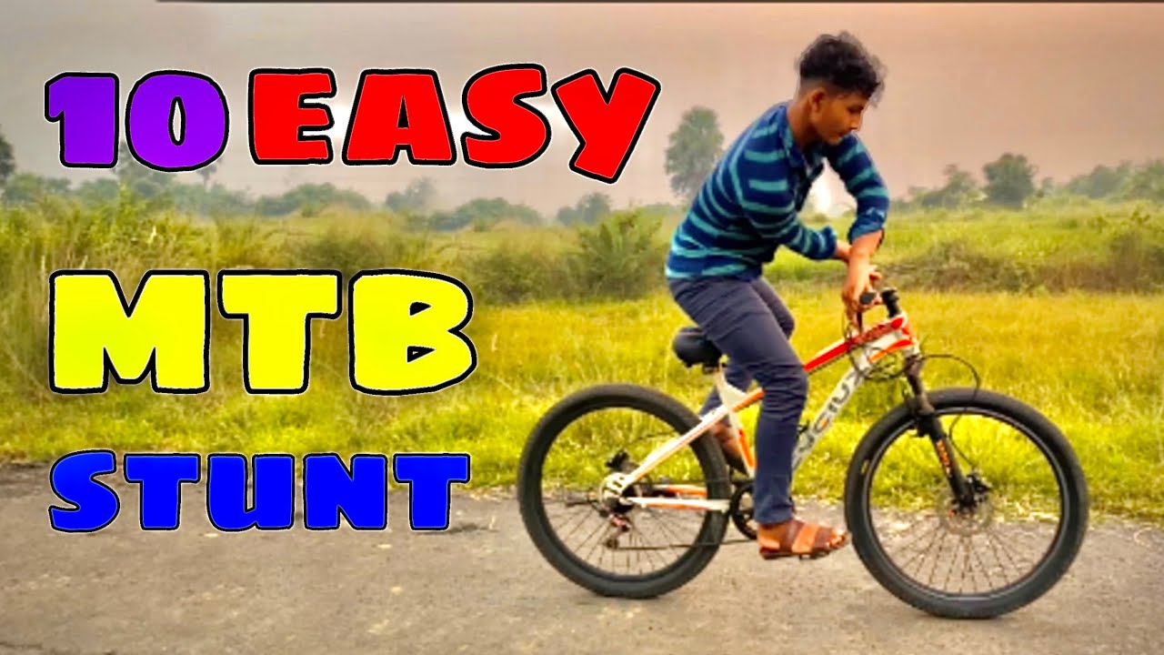 10 EASY MTB STUNT👀😮… - YouTube