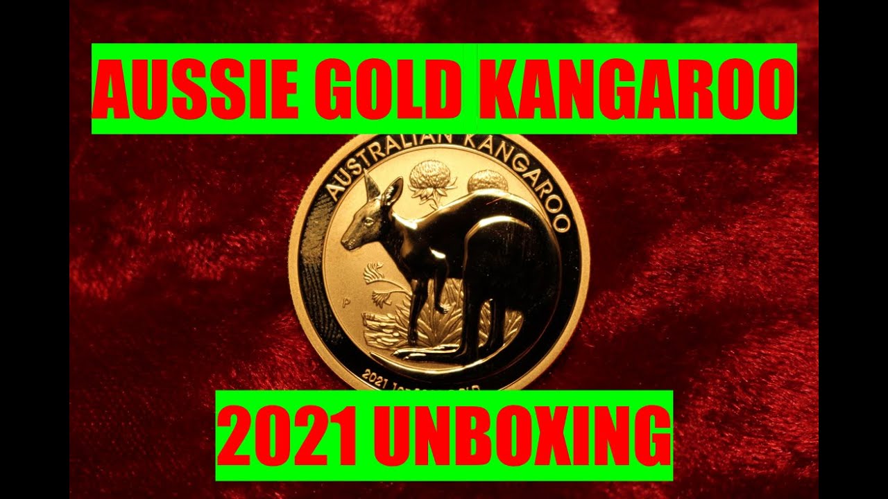Australian 2021 Gold Kangaroo 1 oz From JM Bullion UNBOXING - YouTube
