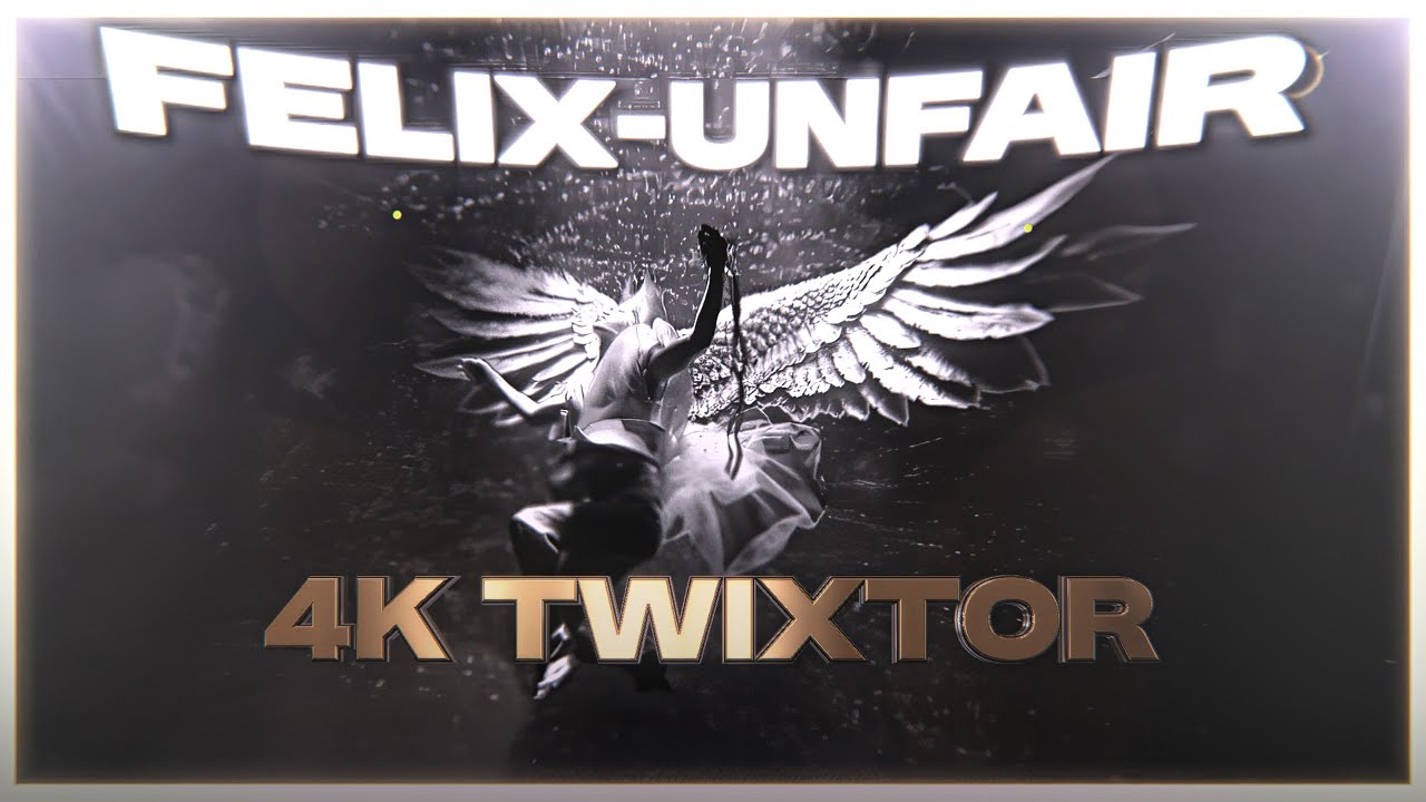 Felix "Unfair" | [Stray Kids : SKZ-PLAYER] 4k Twixtor clips for editing ...