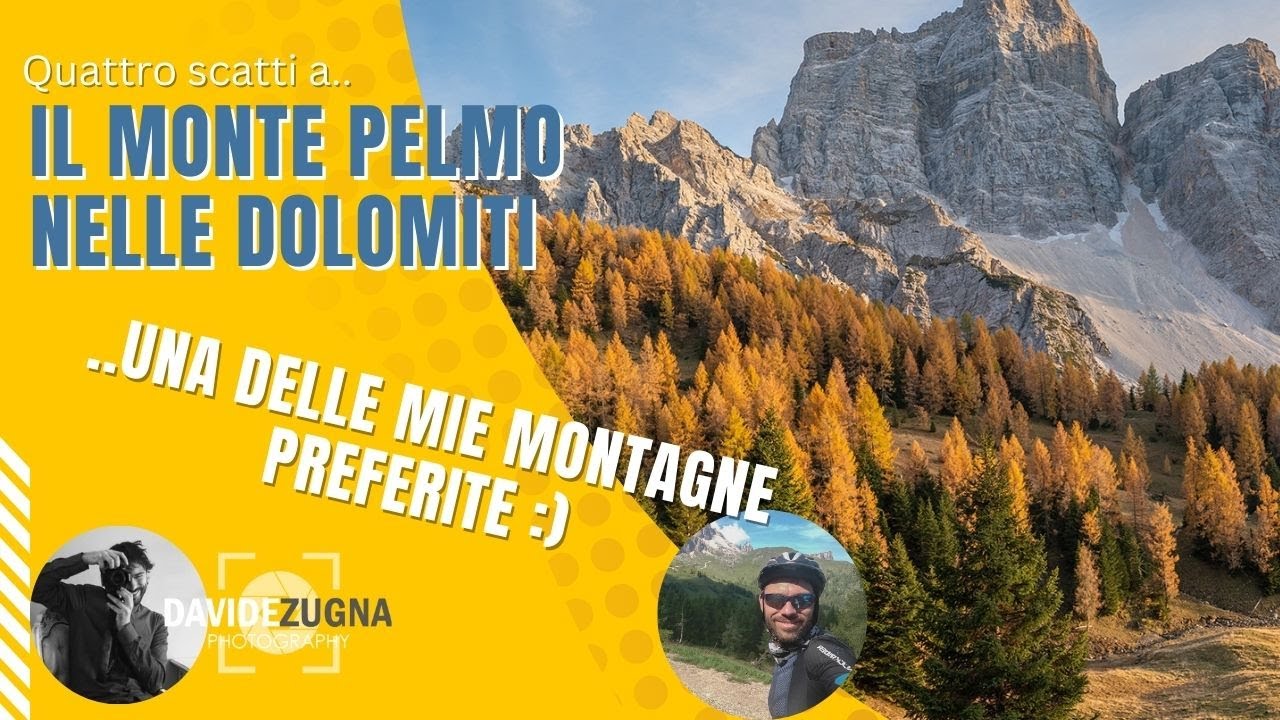 Il monte Pelmo: unione di foto panoramiche con Lightroom - YouTube