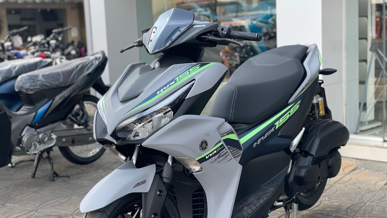 Yamaha Aerox 2024 Mat Gray | NVX 2024 Abs Grey - YouTube