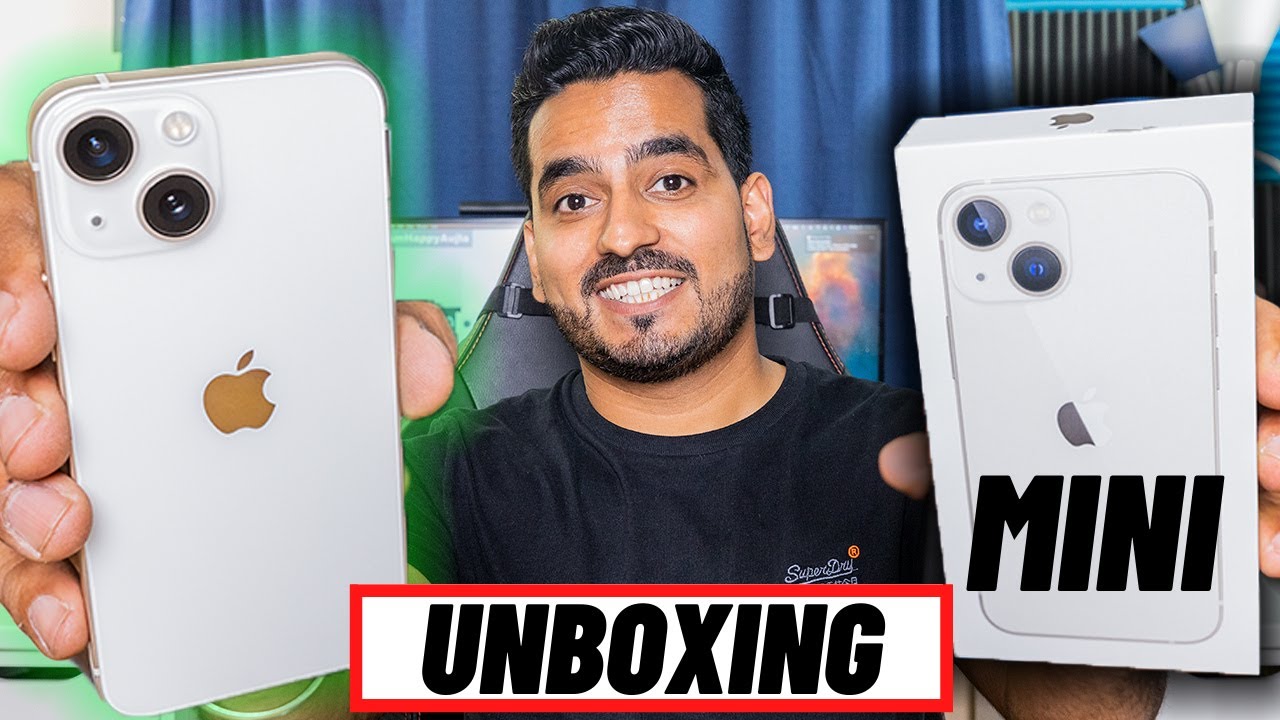 Apple iPhone 13 Mini Unboxing! Starlight iPhone 13 Mini Unboxing - YouTube