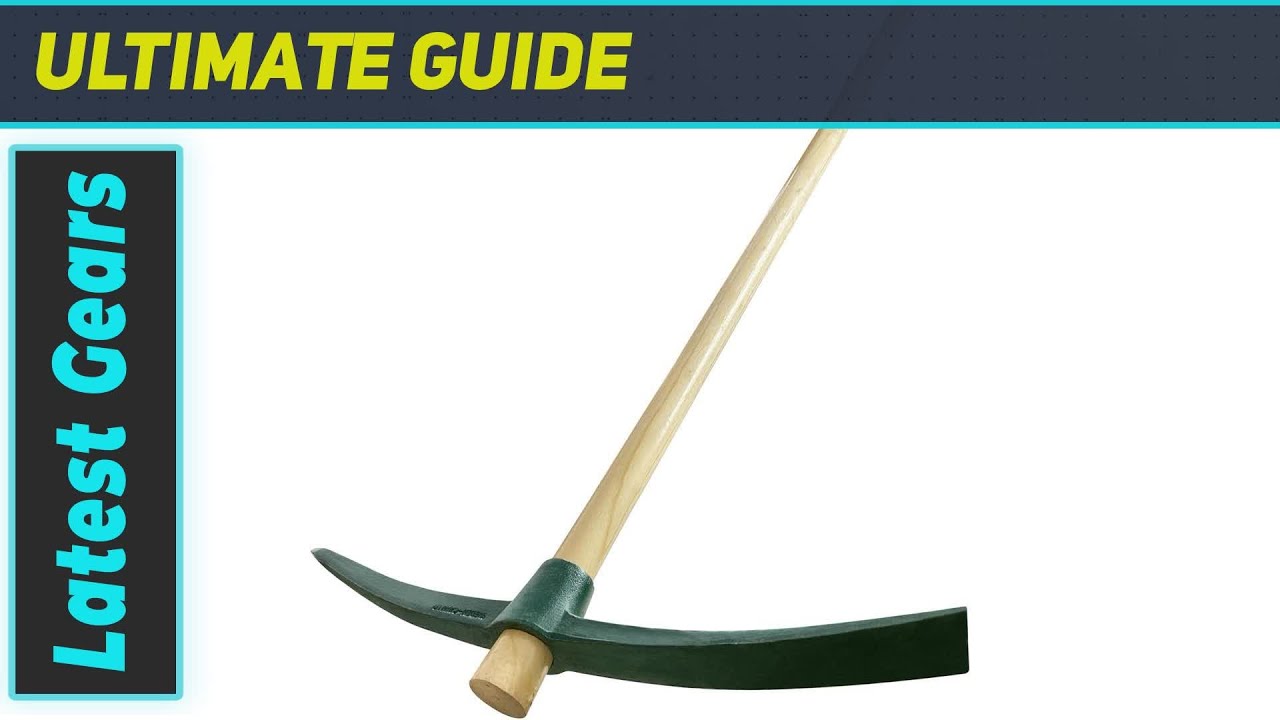 Mattock Heavy Duty Digging Tool for Cultivating and Weeding (46inch ...