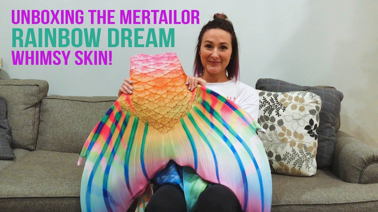 Unboxing the Mertailor Rainbow Dream Whimsy Skin for the Fantasea Fin ...