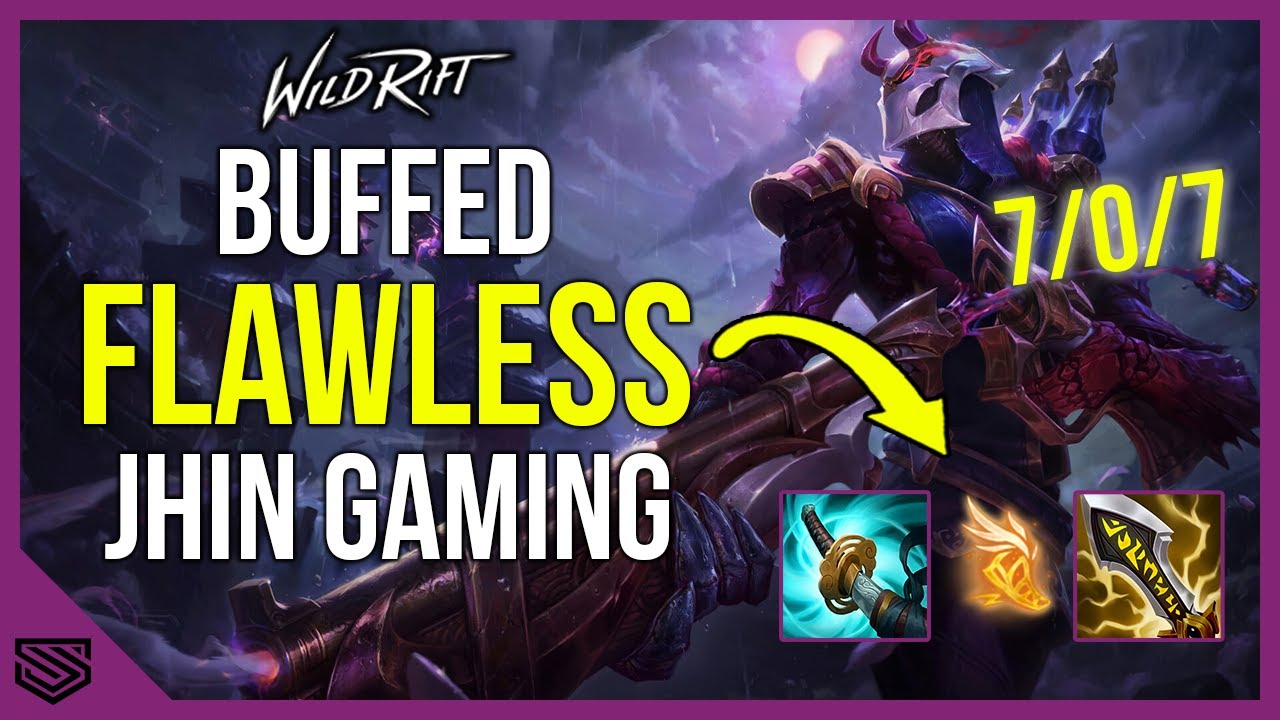 BUFFED JHIN IS STRONG! 🔥 FLAWLESS GAMEPLAY - Best Jhin Build - Wild ...