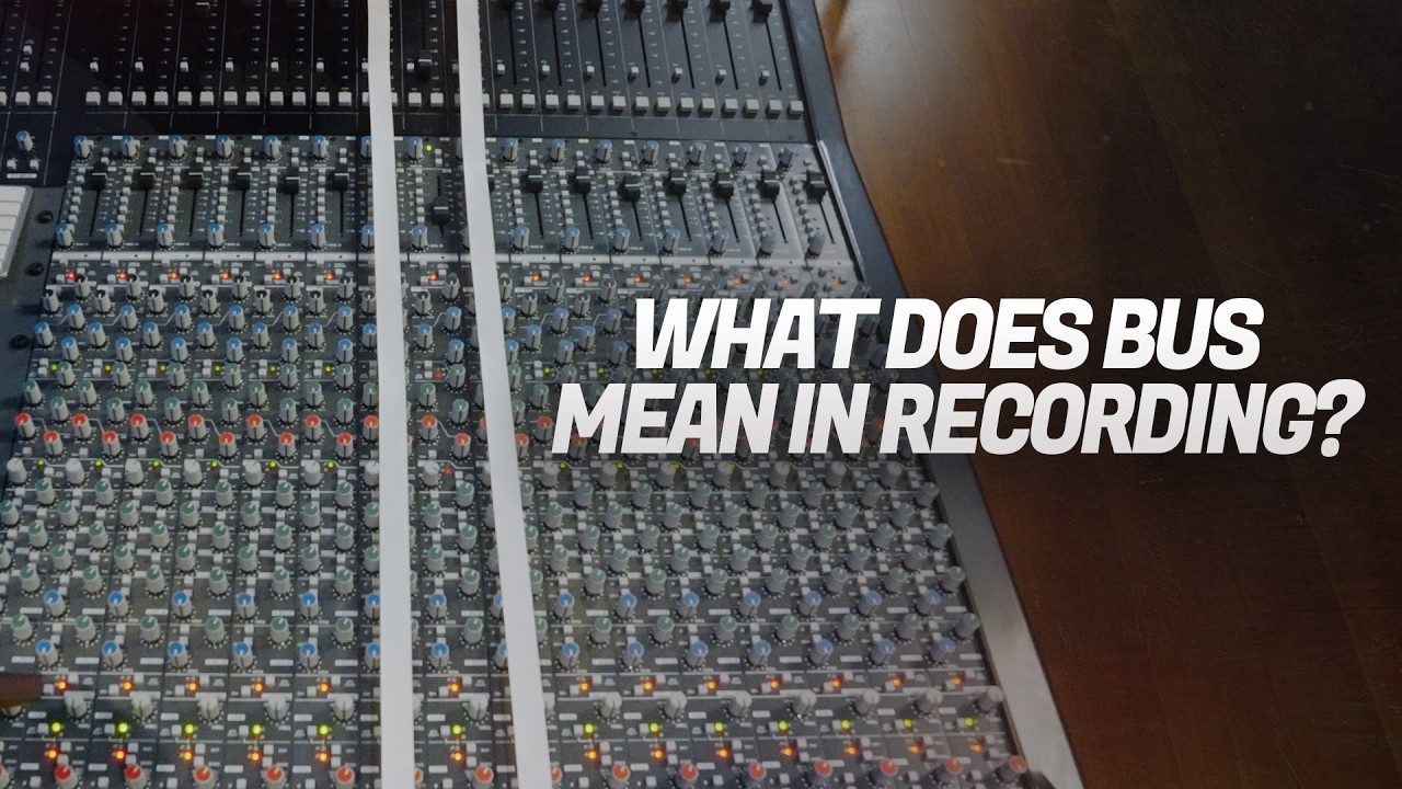 Recording Bus Explained - YouTube