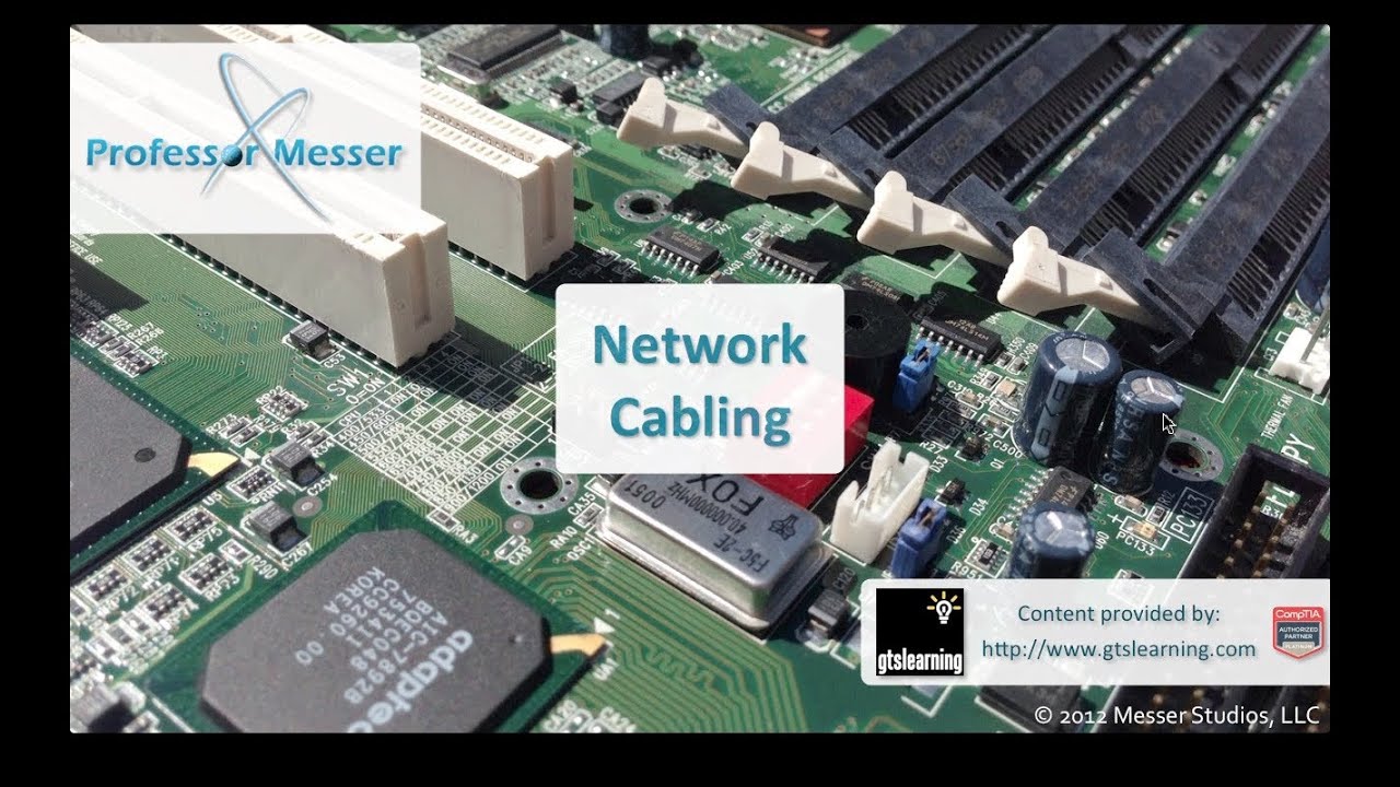 Network Cabling - CompTIA A+ 220-801: 2.2 - YouTube