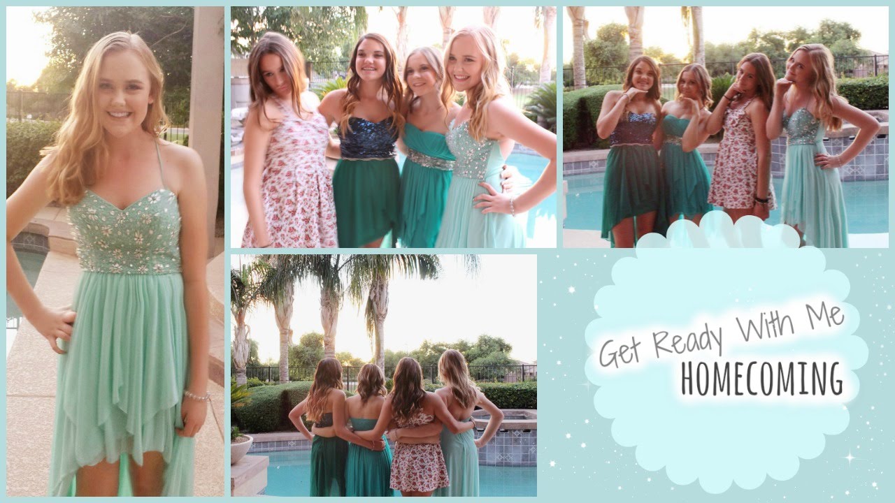 Get Ready With Me | Homecoming - YouTube