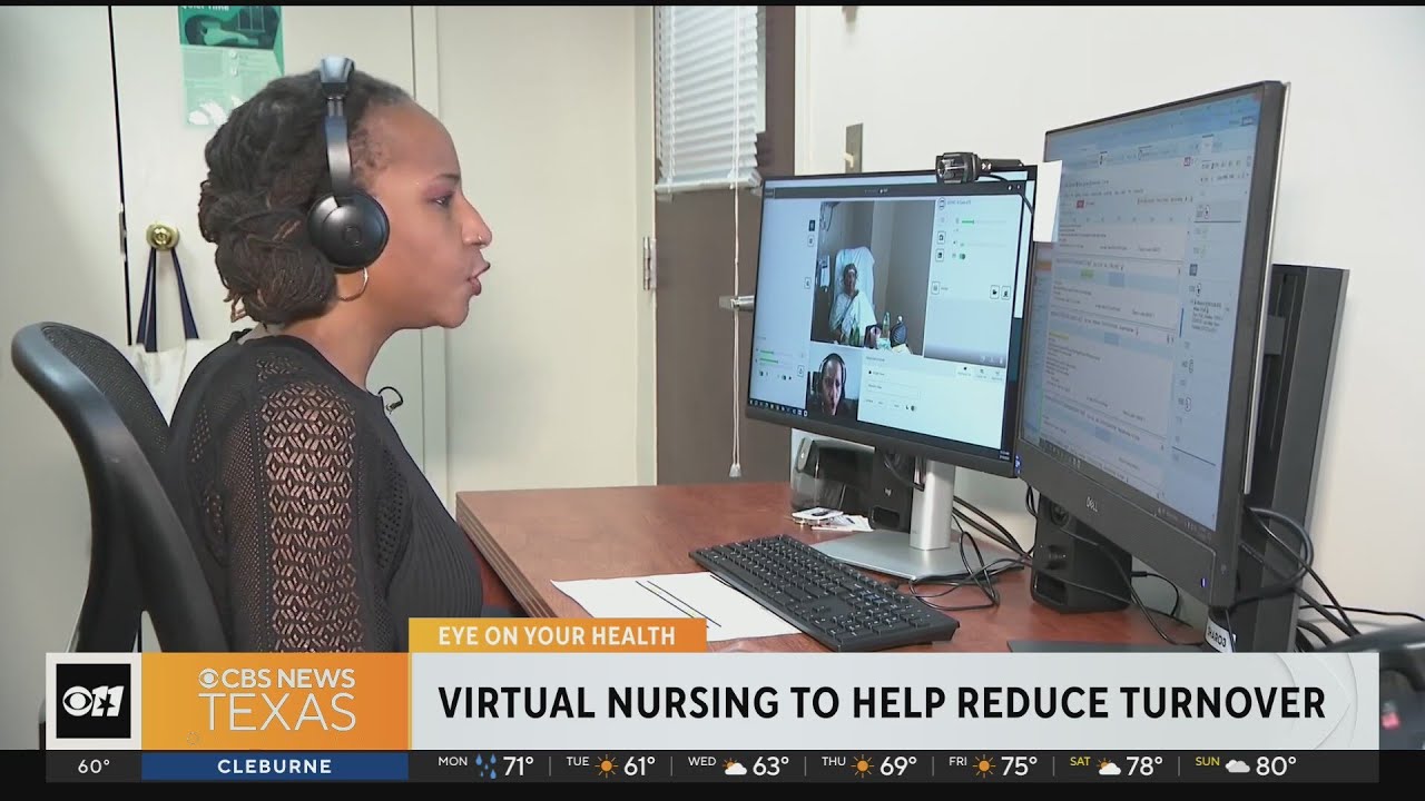 More hospitals experimenting with virtual nursing - YouTube