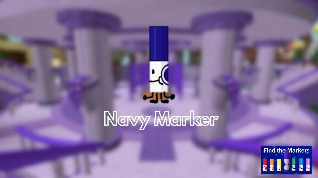 How To Find NAVY MARKER 💙 | Roblox Find The Marker - YouTube