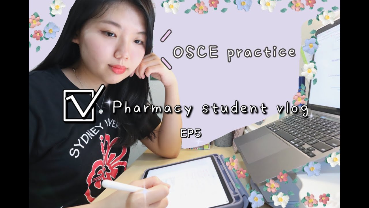 Pharmacy student vlog EP5 | OSCE practice | assignments | good food ...